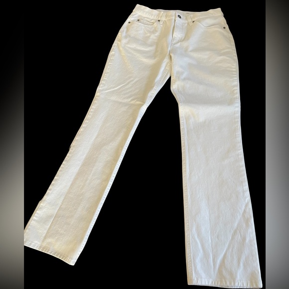 Escada | Jeans | Size 8escada Sport Linda Slim White Jeans | Poshmark